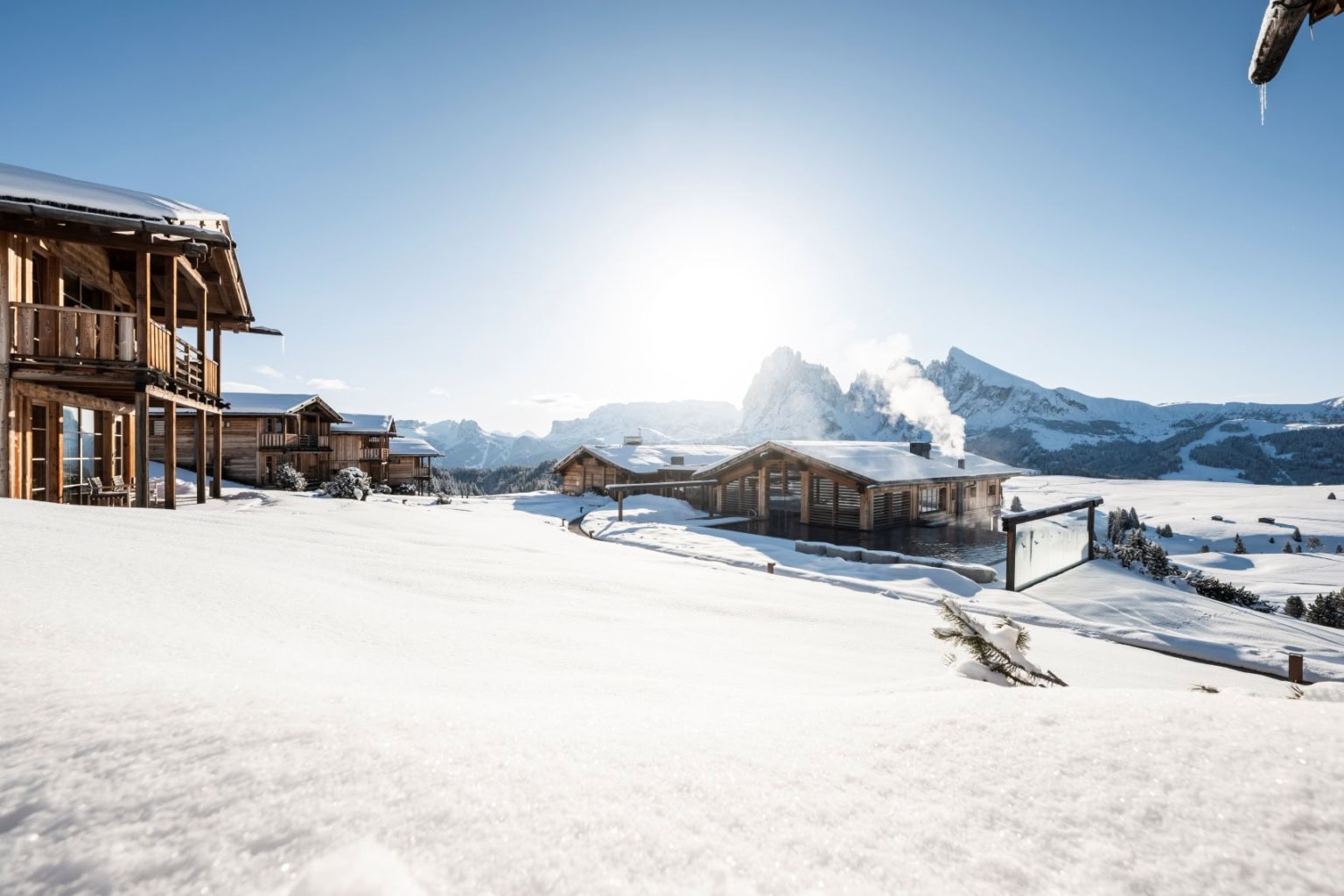 Schne Adler Mountain Lodge Seiser Alm Ebenbild